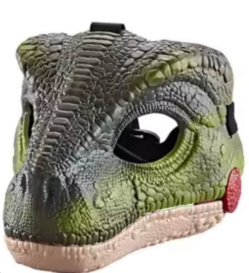 Custom Painted Dinosaur Mask - Etsy