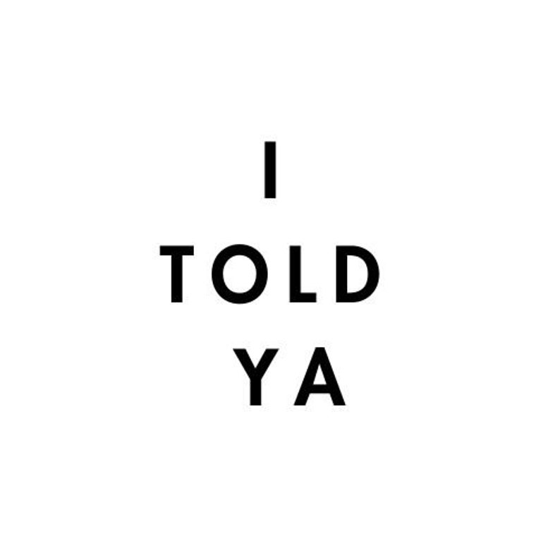 I Told Ya PNG, SVG, Challengers Movie, Tennis Movie, Worn by Zendaya ...