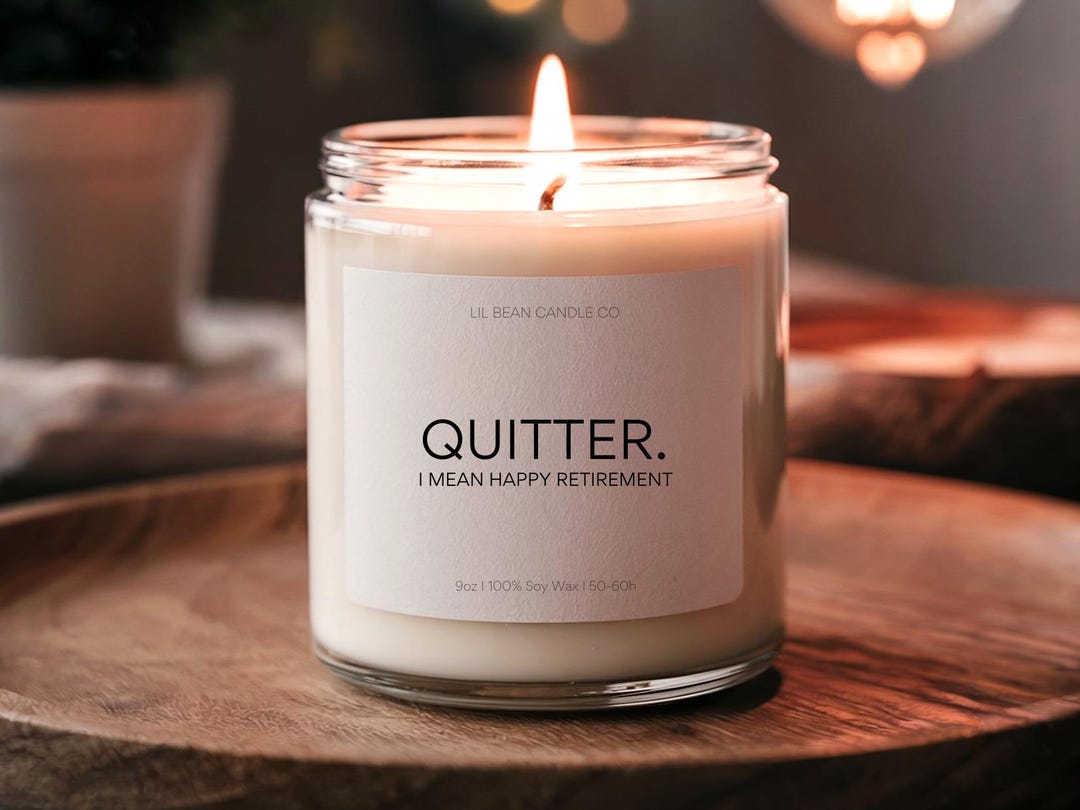 Quitter, Retirement Gift, Retirement Party, Gift for Her, Gift for Him ...