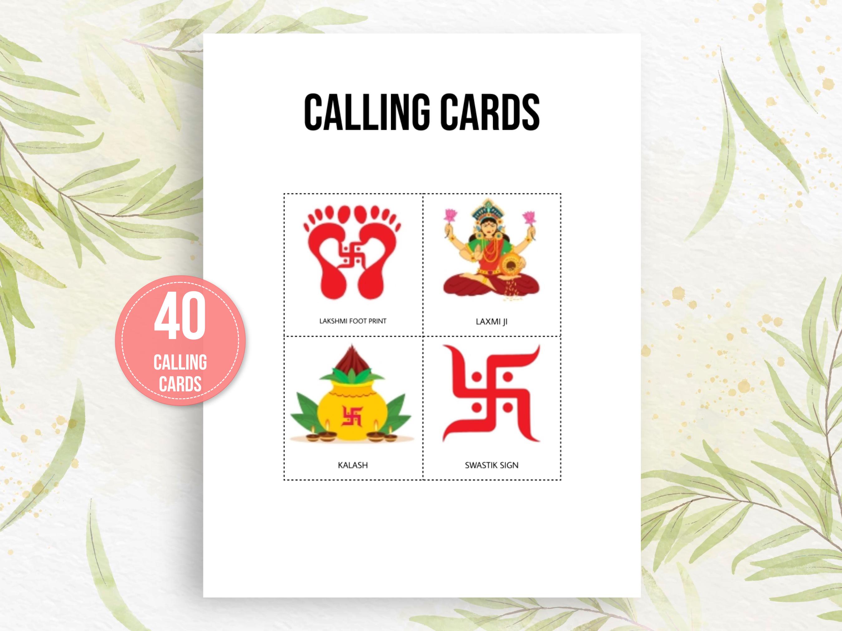 Diwali Bingo, 40 Diwali Bingo Cards, Diwali Games, Party for Kids ...