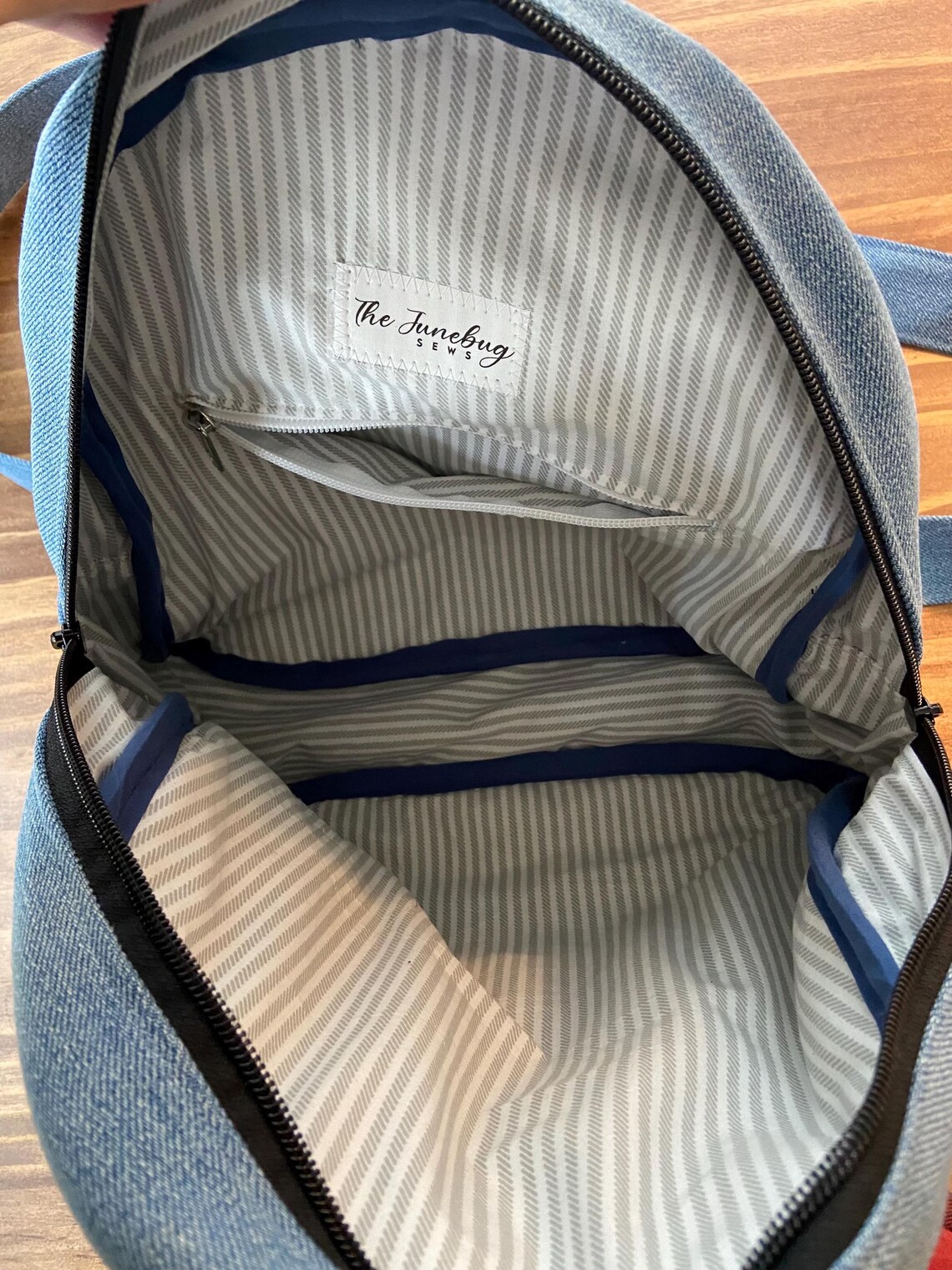 Denim Backpack, Upcycle Backpack, Recycled Denim Backpack - Etsy