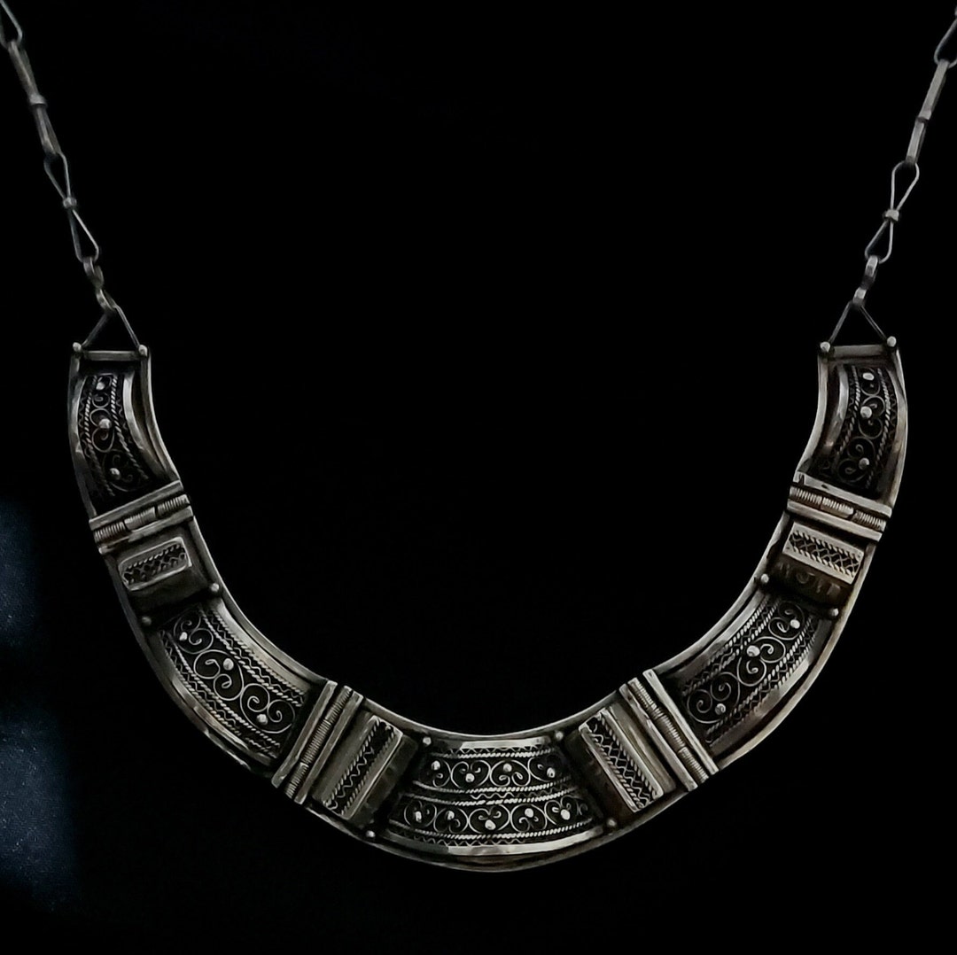Handmade, Silver Necklace 925 Silver, Elegance tifinagh Necklace ...