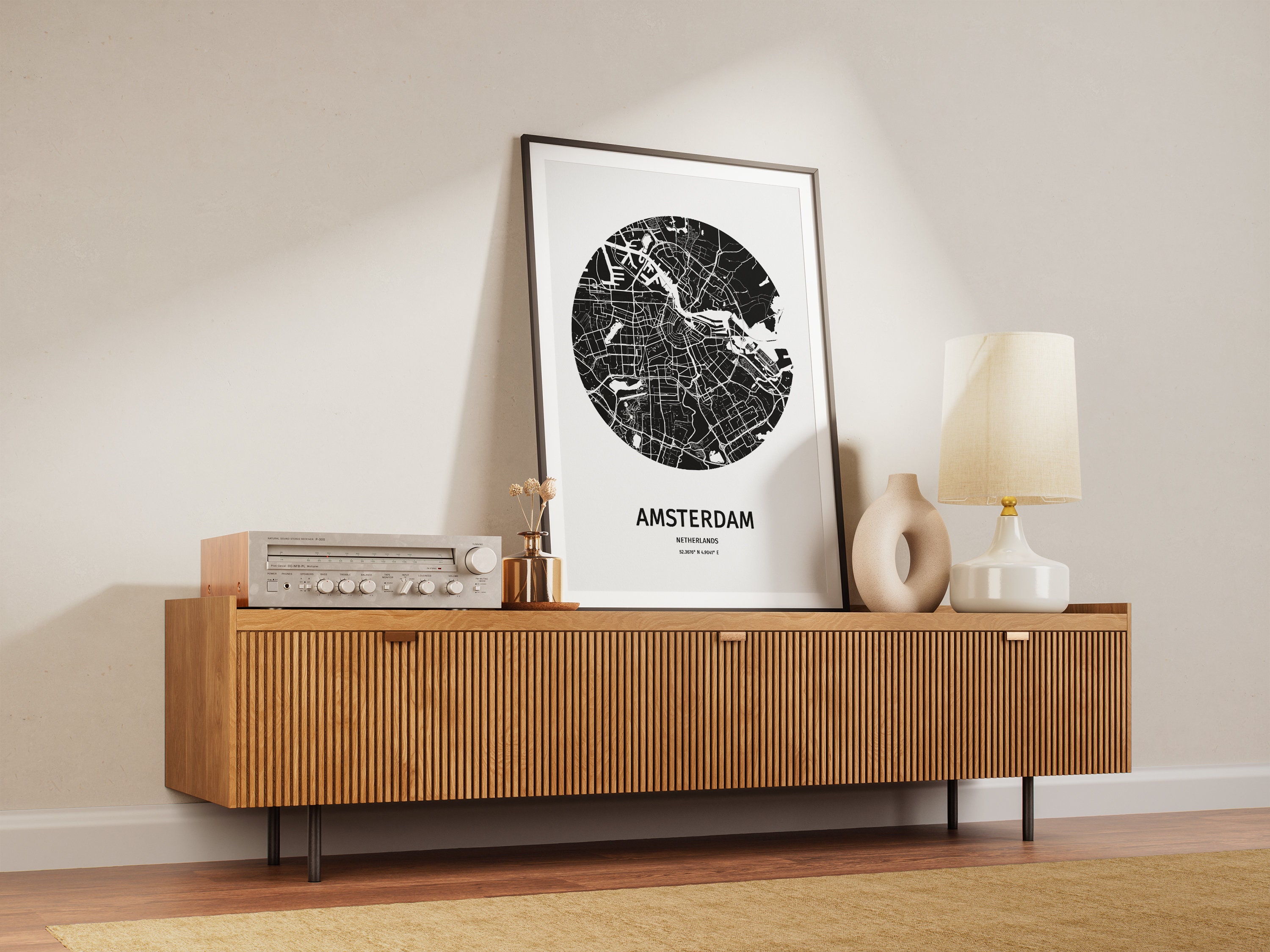 Any City Map, Custom Map, Custom Map Poster, Any City, Any Town ...