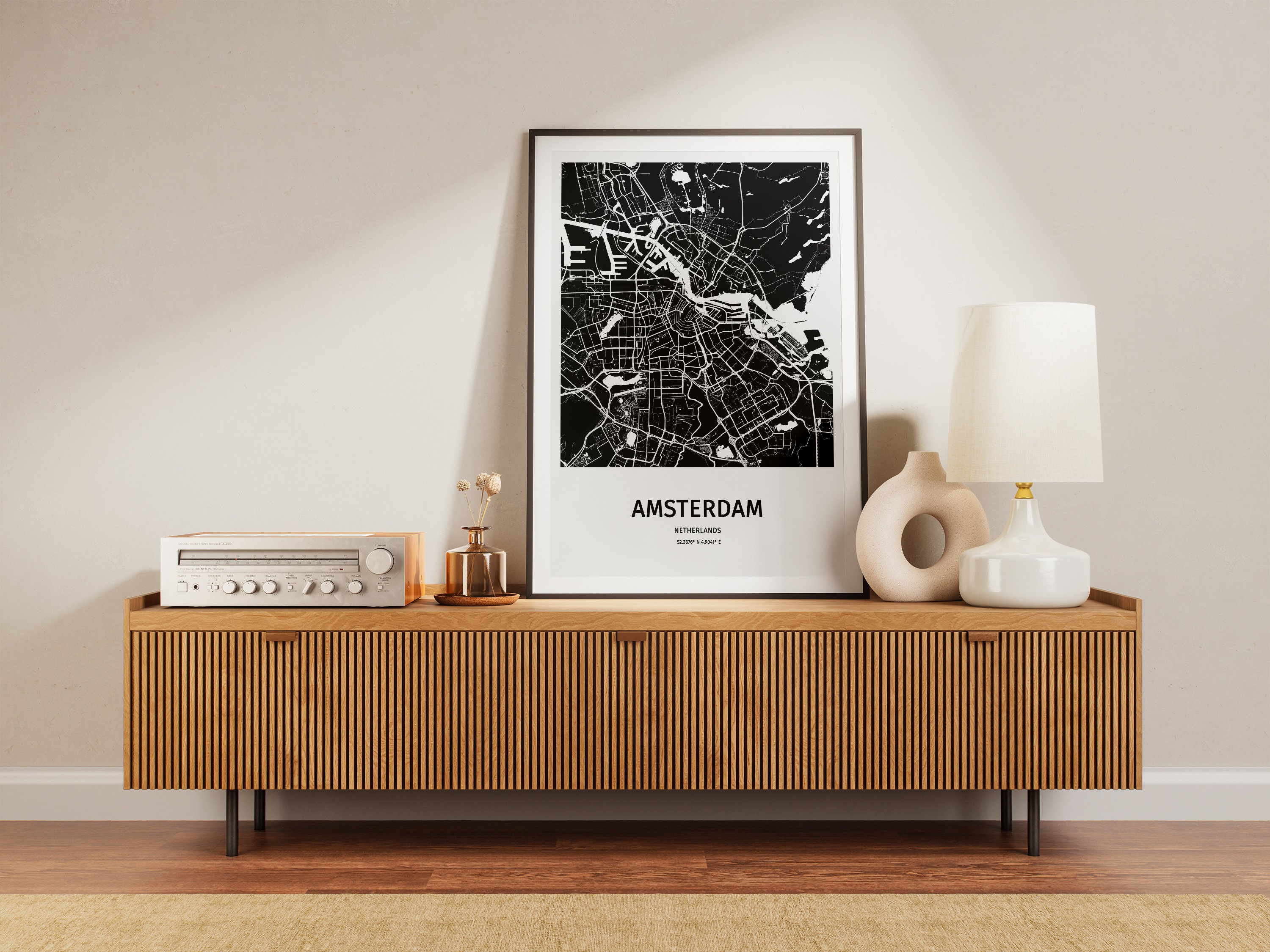 Any City Map, Custom Map, Custom Map Poster, Any City, Any Town ...