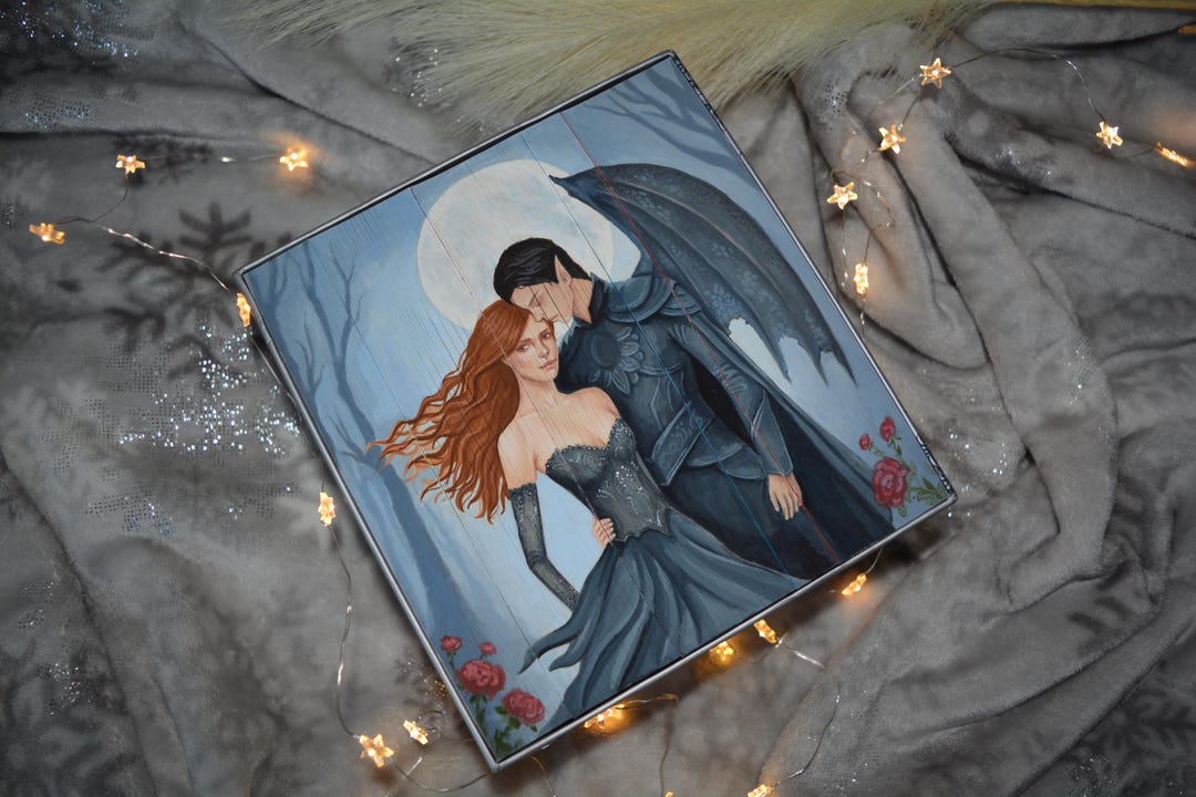 Acotar Box Set Fore Edge Painting | Special Edition Custom Book | Hand ...