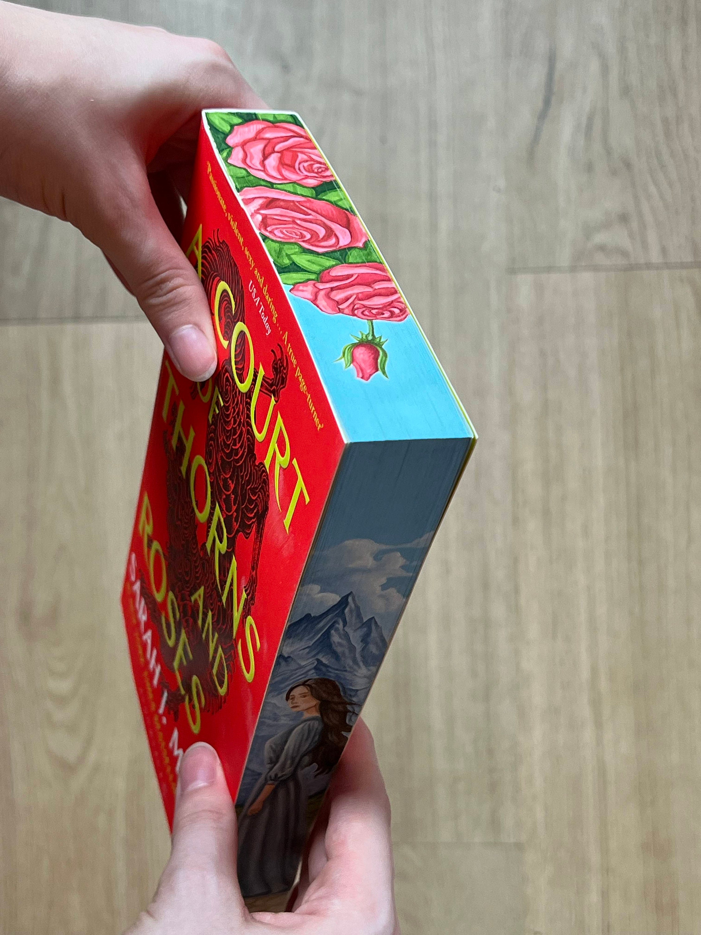 A Court of Thorns and Roses | Fore Edge Painting | Acotar | Feyre ...