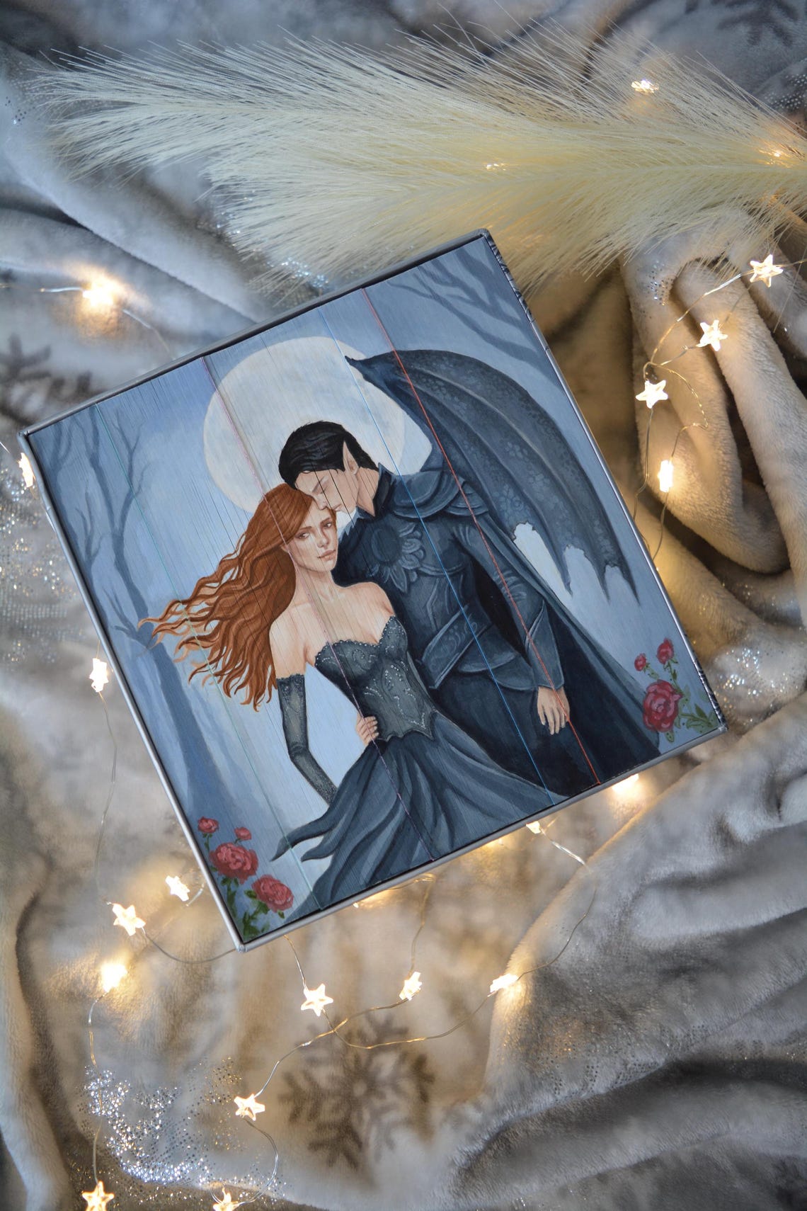 HARDCOVER A Court of Thorns and Roses Box Set Hand Painted Edges ...
