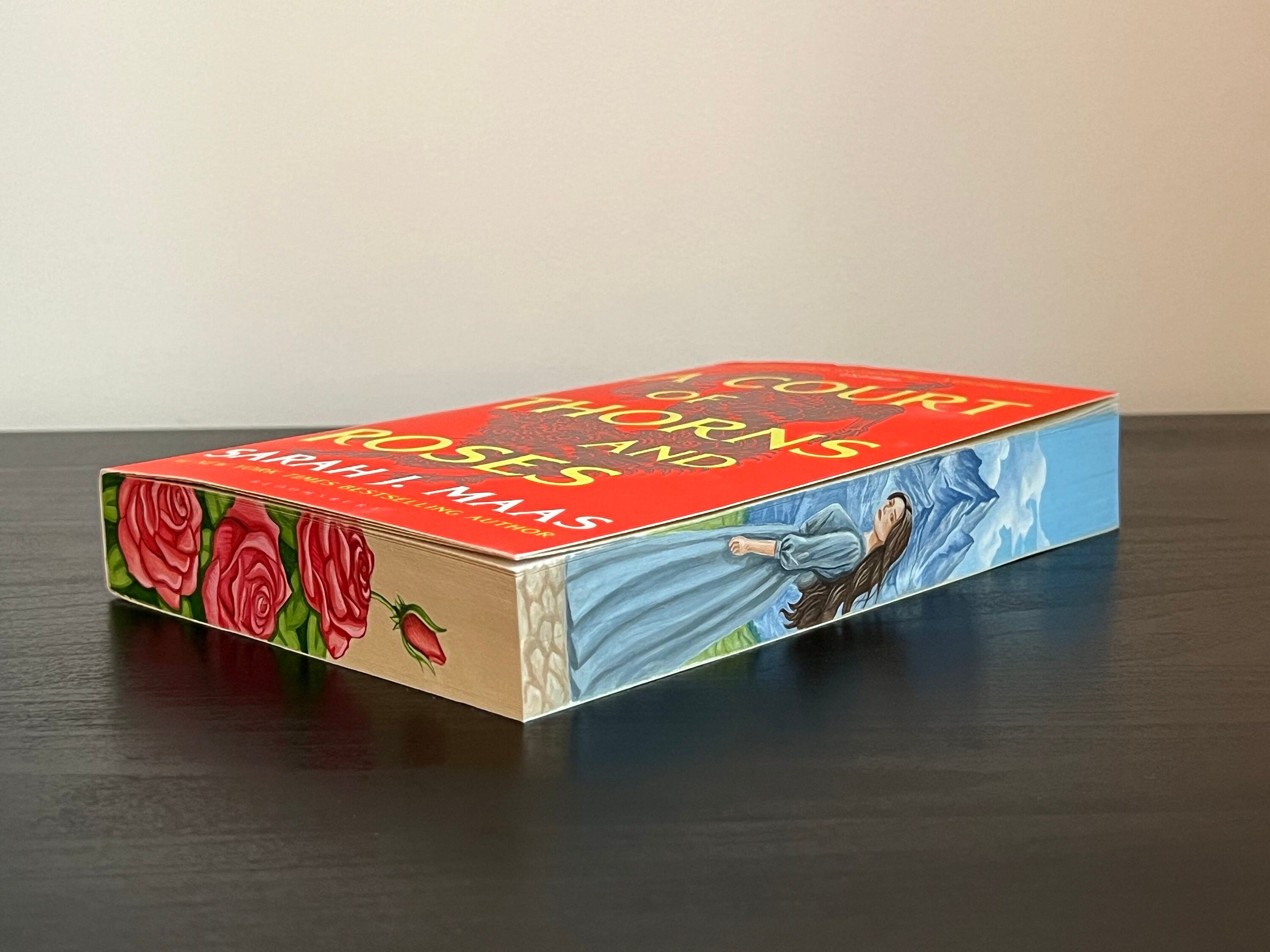 A Court of Thorns and Roses | Fore Edge Painting | Acotar | Feyre ...