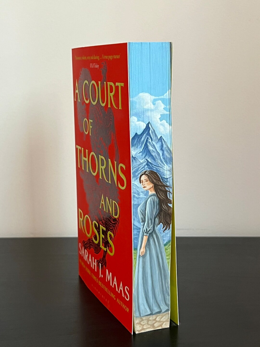 A Court of Thorns and Roses | Fore Edge Painting | Acotar | Feyre ...