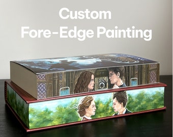 Harry Potter and the Prisoner of Azkaban Fore-edge Painting, Painted ...