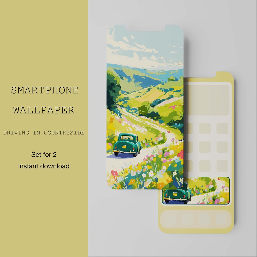 IOS Phone Wallpaper Mood Wallpaper Relaxing Nature Scene Digital ...