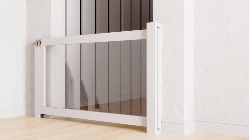 Sliding Stair Gate Plexiglass Custom Size for Pets and Children Klar - Etsy