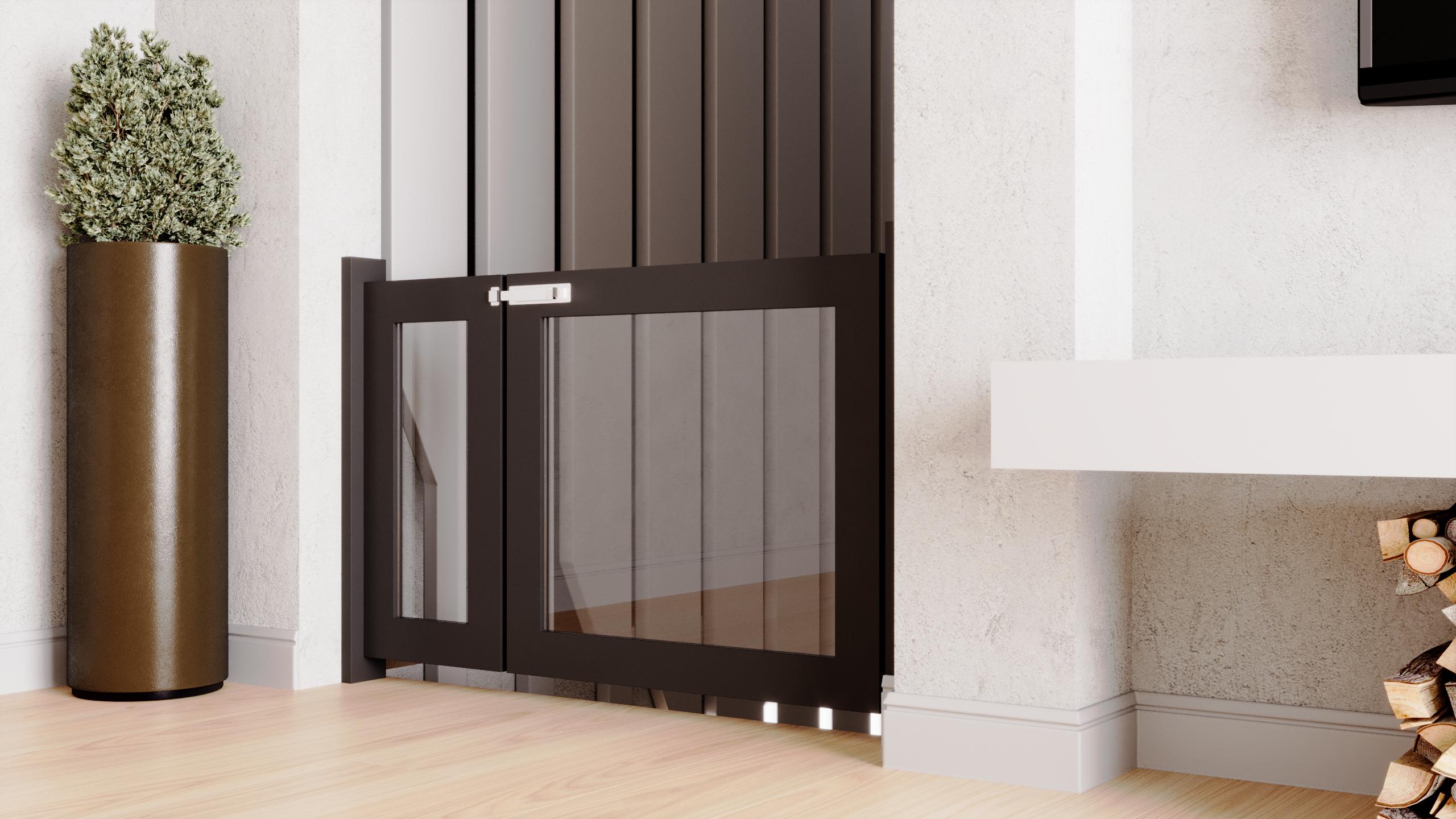 Acrylic Stair Gate Custom Size for Pets and Children Liten - Etsy
