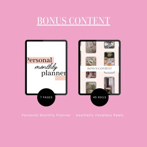 UGC Portfolio Coquette Template, Editable UGC Portfolio Template ...