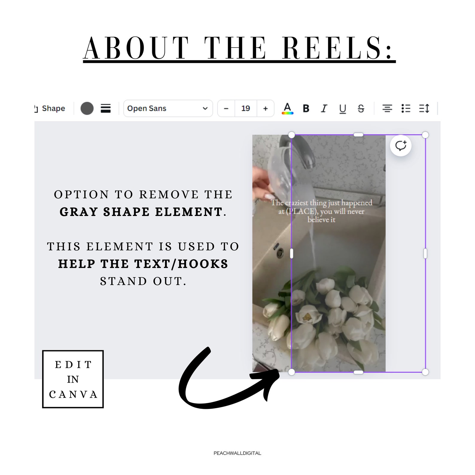 Neutral Aesthetic, Reels Template, Luxury Reels, White Background ...