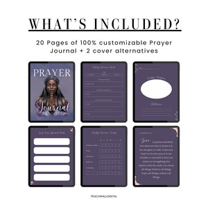 Editable Prayer Journal, Digital Prayer Journal, Spiritual Planner ...