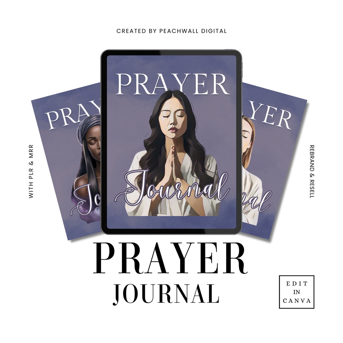 Editable Prayer Journal, Digital Prayer Journal, Spiritual Planner ...