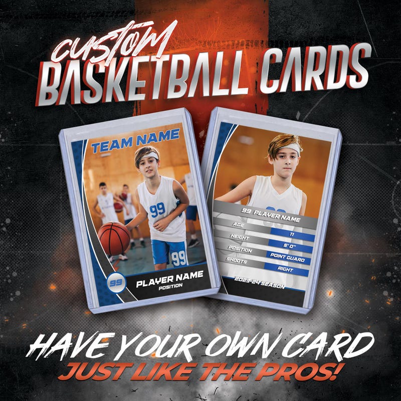 Basketball Card - Etsy