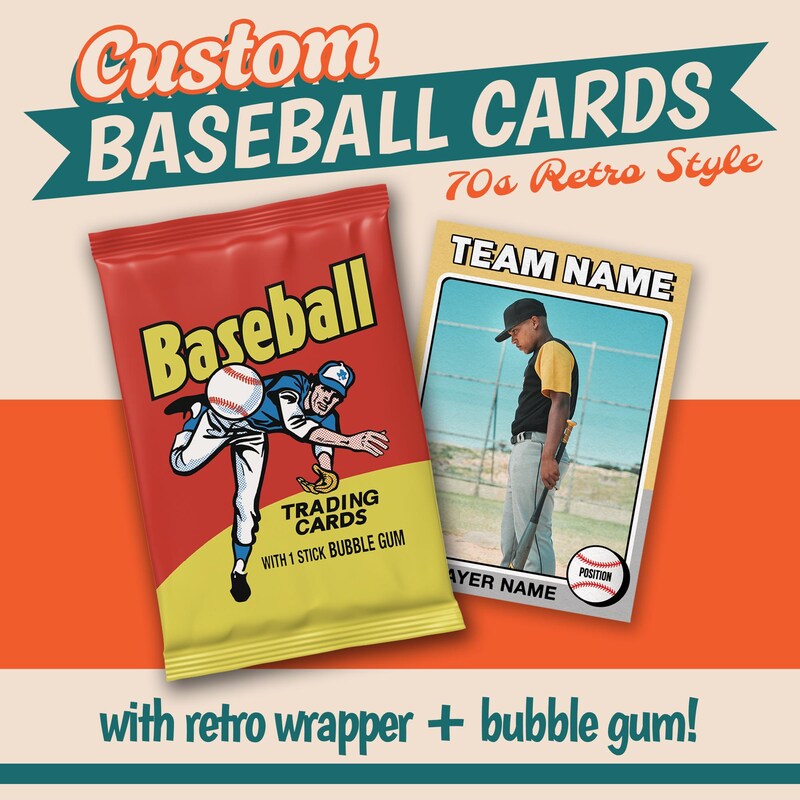 Baseball Cards 1970s - Etsy