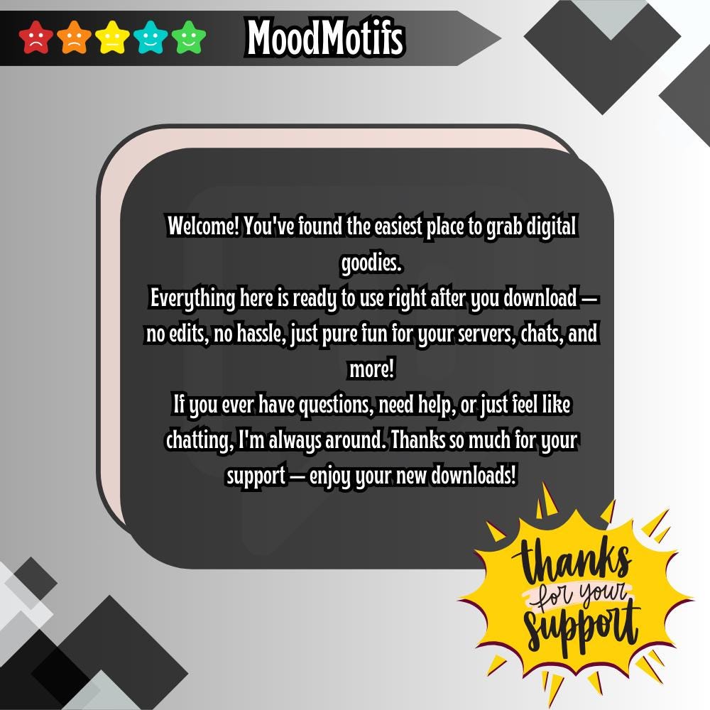 Goth Chibi Emote Pack: Alt Twitch, Discord, Vtuber Emojis (30 Emotes ...