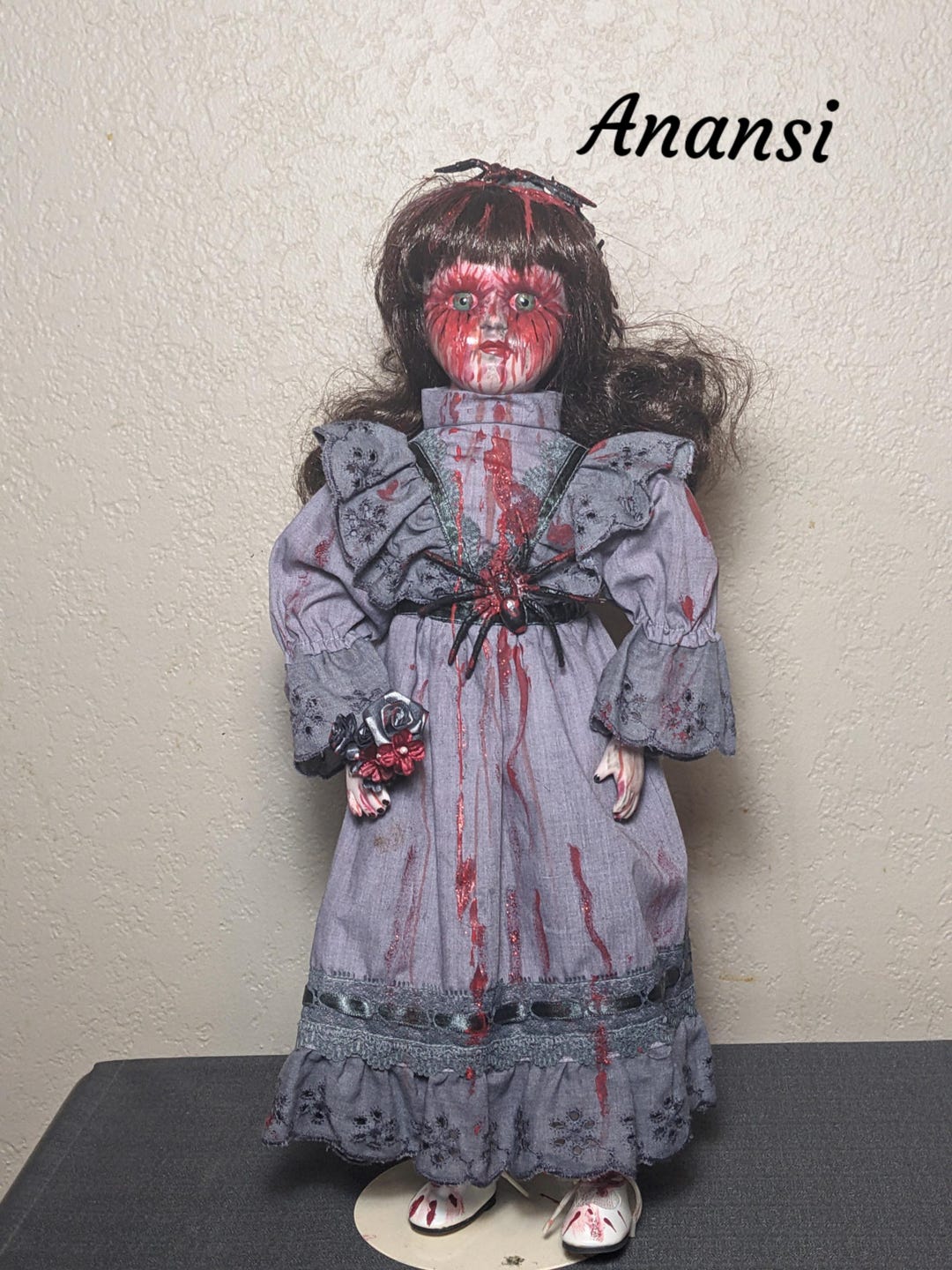 OOAK Creepy, Ugly Horror Doll. Anansi is a Spider Queen Scary Halloween ...