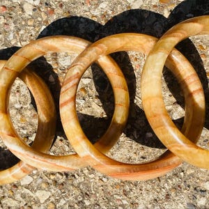 A Lot Types of Natural Stone Jade Bangle ! Inner Diameter 63-65mm - Etsy