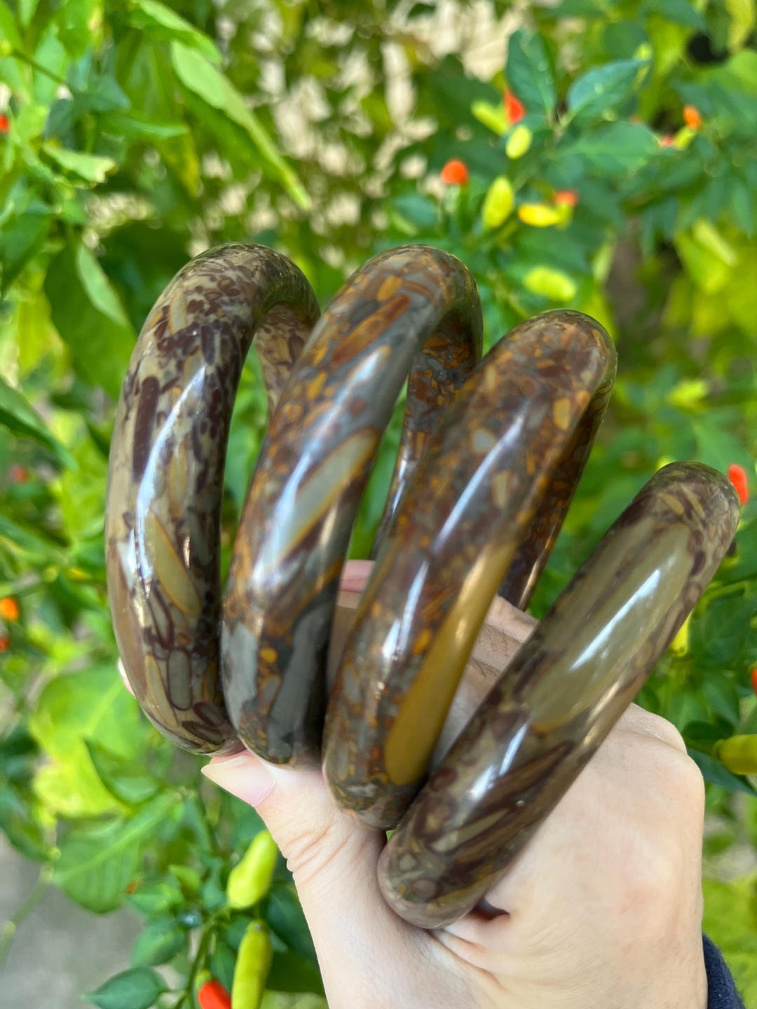 Natural Nvwa Stone Jade Bangle ! Inner Diameter 63-65mm - Etsy