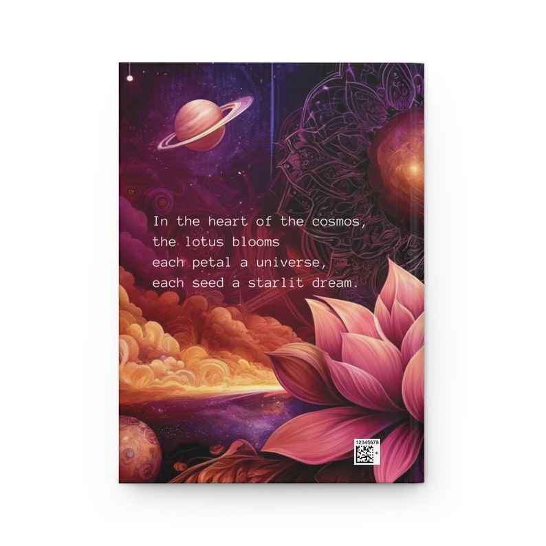 Cosmic Lotus Journal Spiritual Awakening Diary Zen Reflection Notebook ...