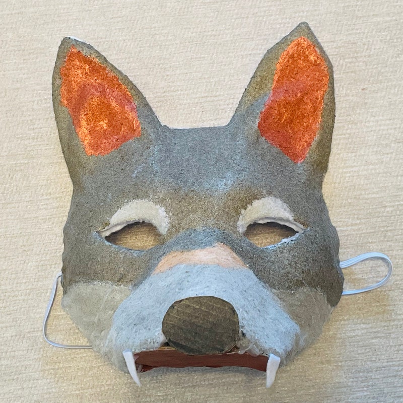 Coyote Therian Mask - Etsy