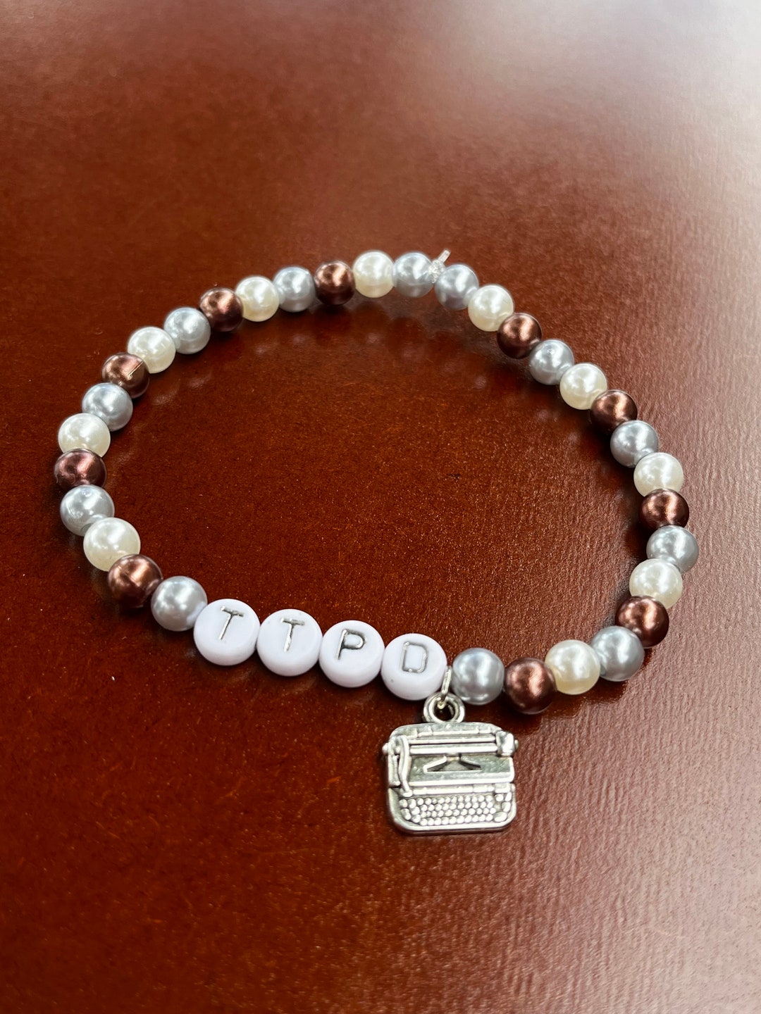 TTPD Bracelet Taylor Swift 7 or 8 Jewelry, Handmade Gift, Eras Tour ...