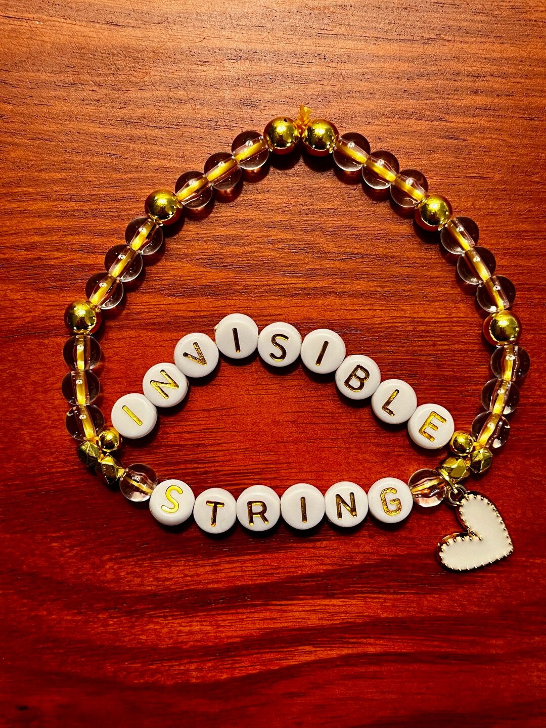 Invisible String Bracelet Taylor Swift Eras Tour 7 or 8 Hand Made Gift ...