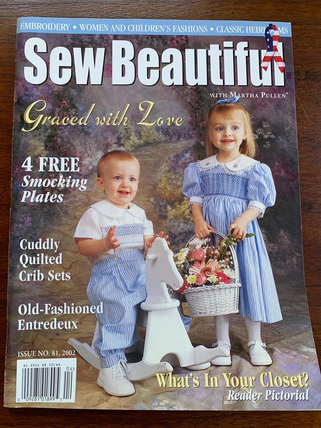 Magazine Sew Beautiful, numéro 81, mars/avril 2002 : couture pour ...