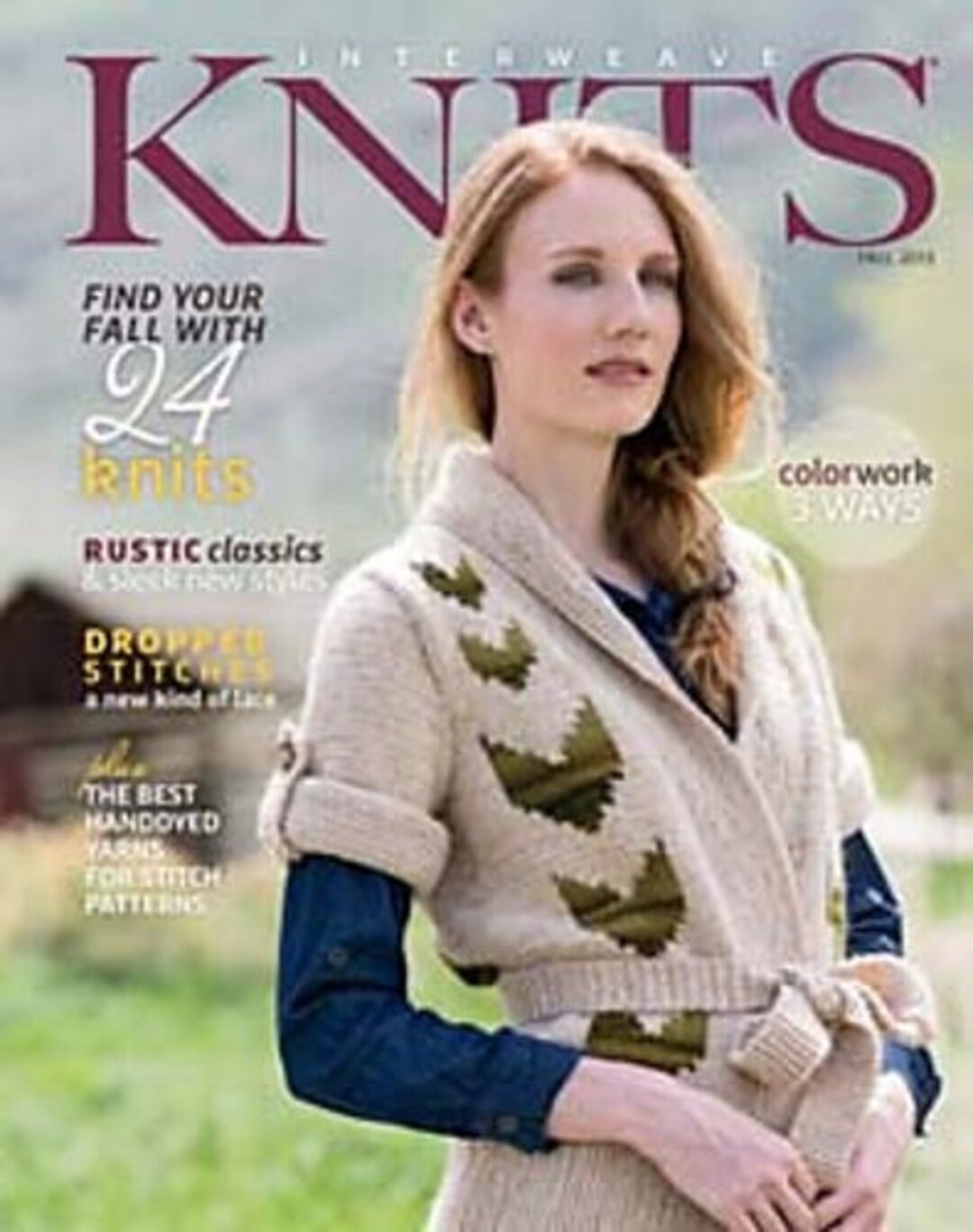 Interweave Knits Magazine Fall 2013 Out of Print Knitting Patterns by ...