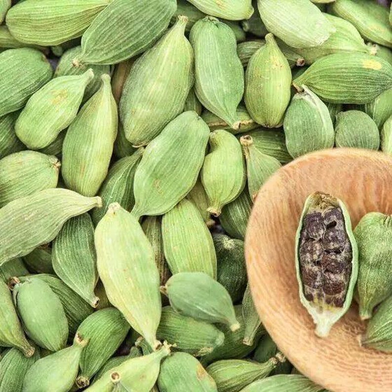 Cardamom Whole Fruit Tea Herbal, Elettaria Cardamomum - Etsy