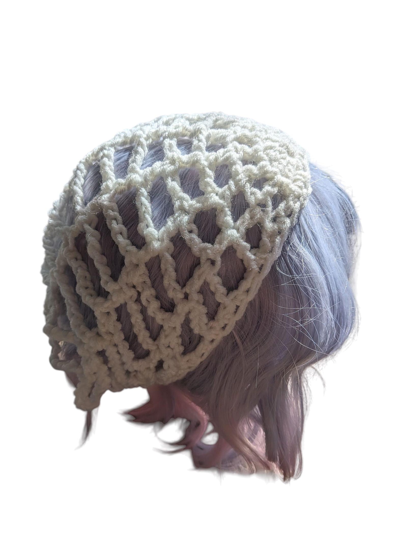 Handmade Crocheted Acrylic Spider Web Bandana Unique Headscarf for ...