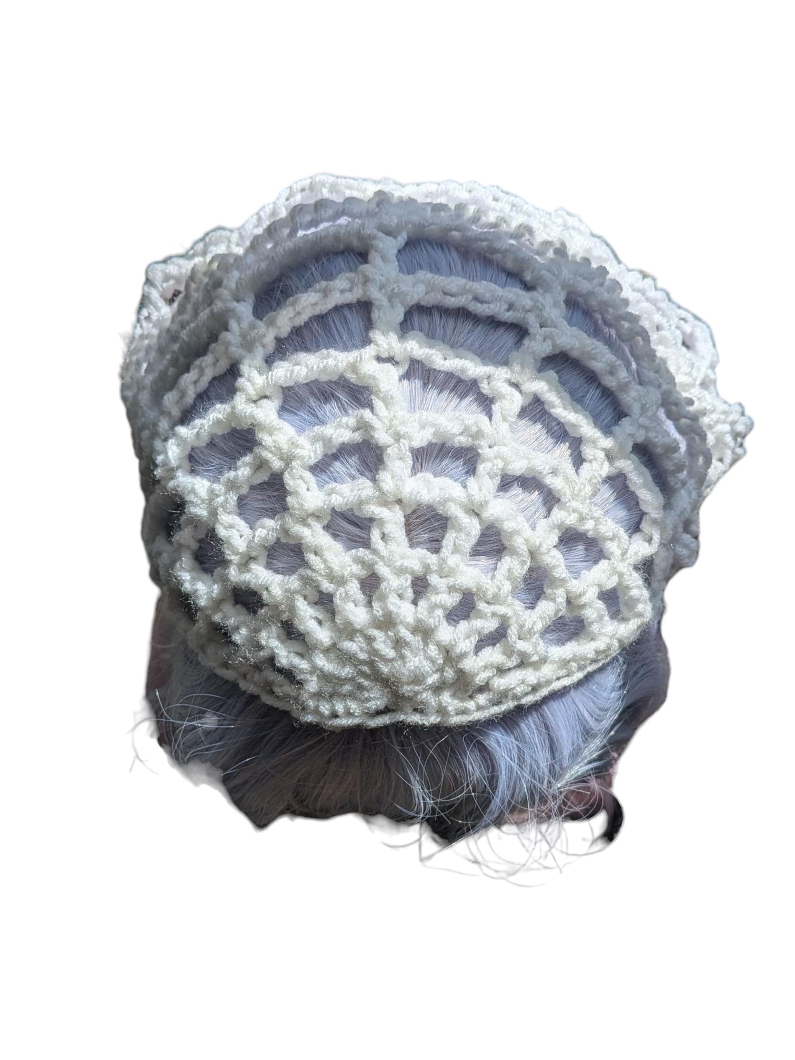 Handmade Crocheted Acrylic Spider Web Bandana Unique Headscarf for ...