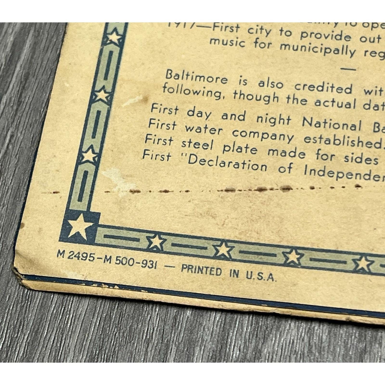 Vintage Mccormick's Map of the World Baltimore Maryland 1930's READ - Etsy