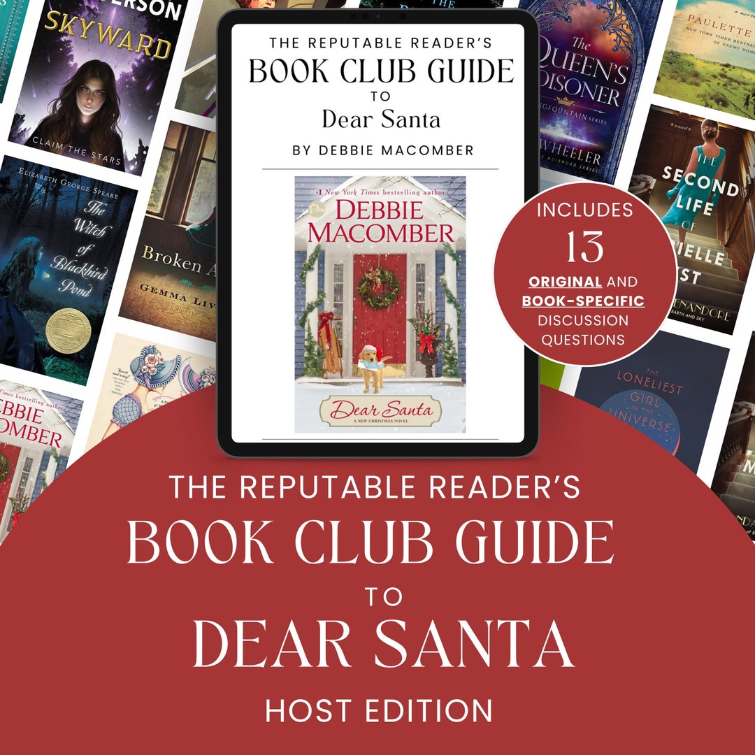 Dear Santa Book Club Guide - Host Edition (PDF) - Etsy