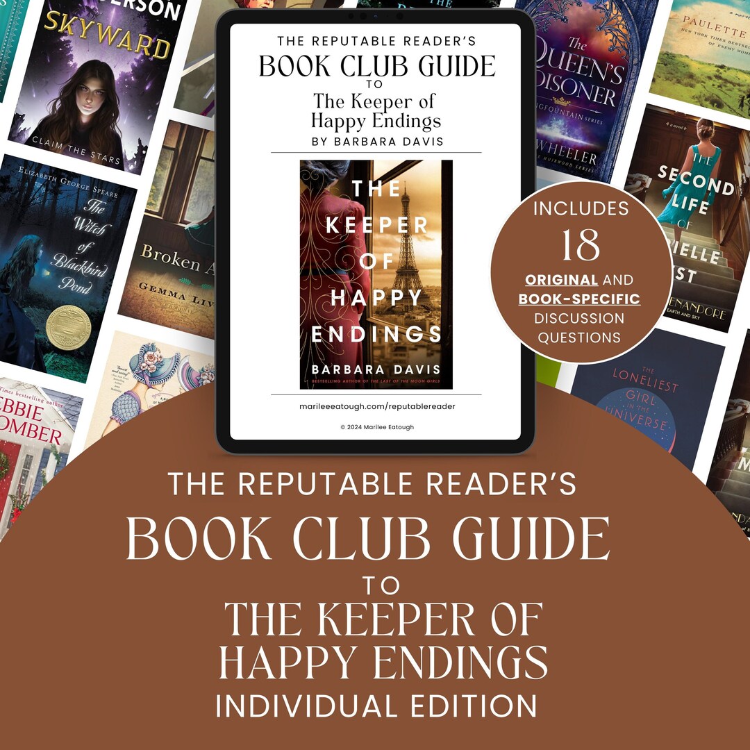The Keeper of Happy Endings Book Club Guide – Individual Edition (PDF ...