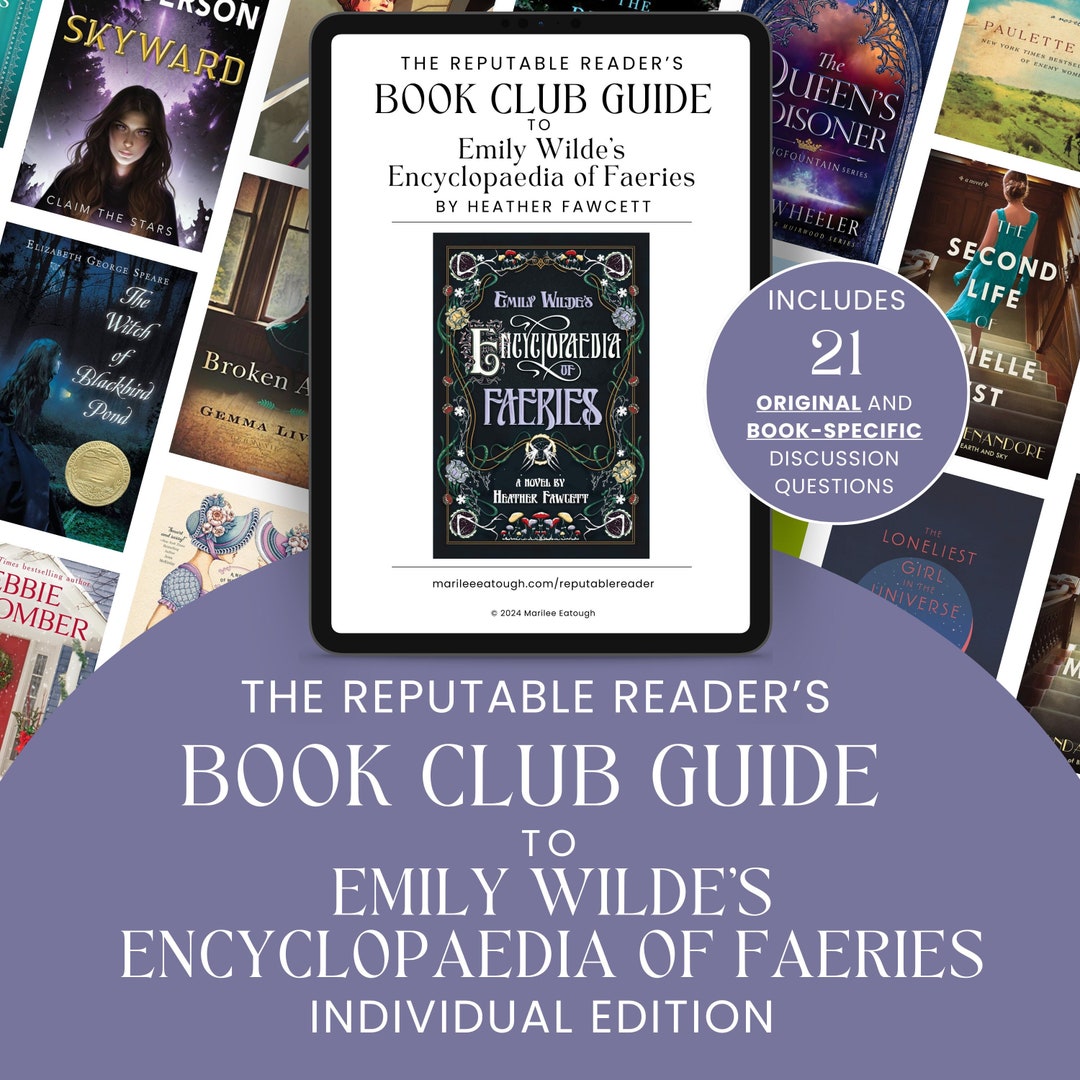 Emily Wilde's Faeries Book Club Guide – Individual Edition (PDF) - Etsy