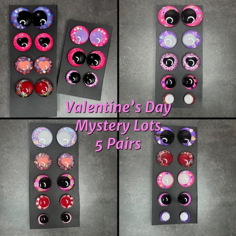 Pink Heart Safety Eyes - Etsy