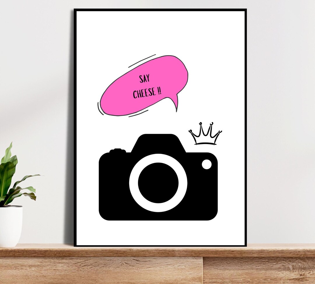 Capturing Memories: Charming Camera Wall Art for Your Home Decor - Etsy