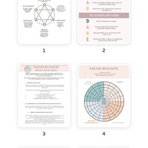 Growth Mindset and Core Values Worksheets - Etsy