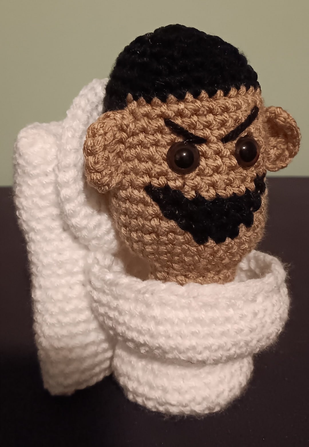 Skibidi Toilet Crochet Pattern: Creepy Amigurumi Toy (PDF Download) - Etsy