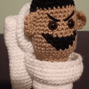 Skibidi Toilet Crochet Pattern: Creepy Amigurumi Toy (PDF Download) - Etsy