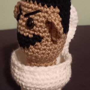 Skibidi Toilet Crochet Pattern: Creepy Amigurumi Toy (PDF Download) - Etsy