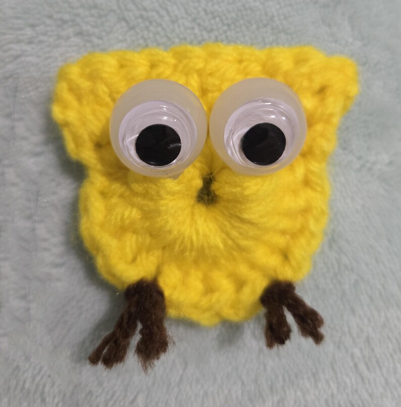 Googly Eye Chick Crochet Pattern: Pencil Topper or Finger Puppet (PDF ...