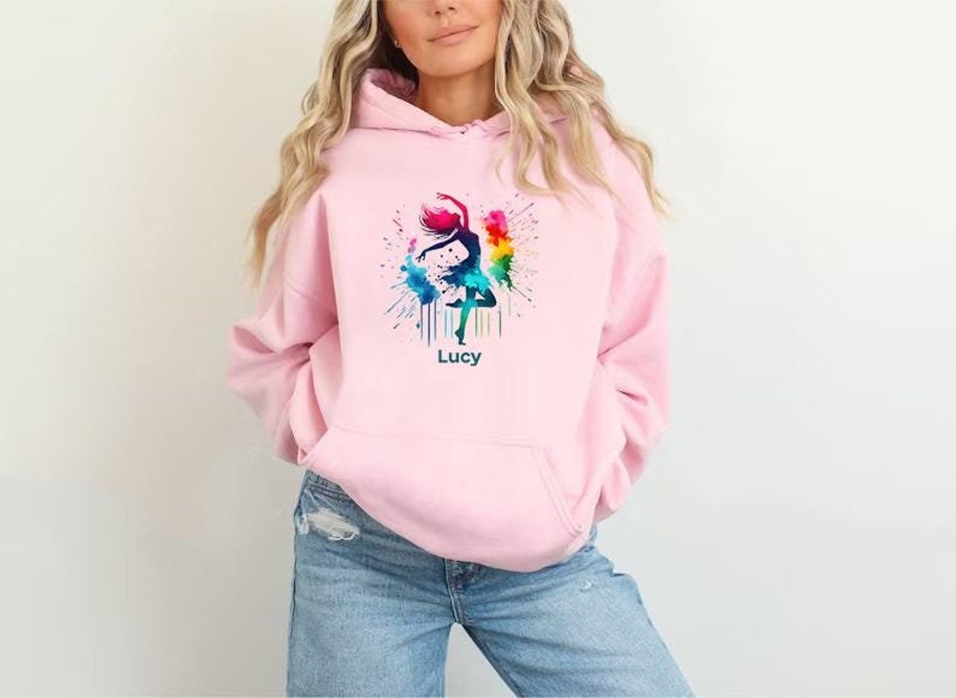 Personalized Name Ballet Hoodie, Dance Teacher Gift, Dance Team Gifts ...