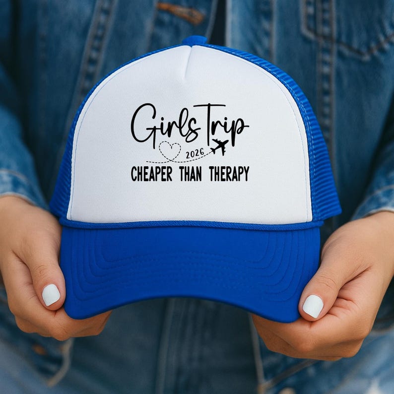 Custom Girls Trip Hat Cheaper Than Therapy Hat Matching Girls Vacation ...