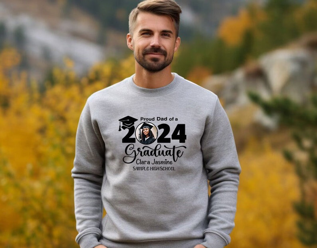 Custom 2024 Proud Family Graduation Sweatshirt, Personalized Family ...